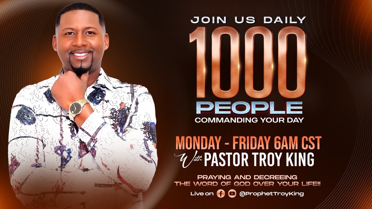 Resist The Devil - Command Your Day With Prophet Troy King! - YouTube