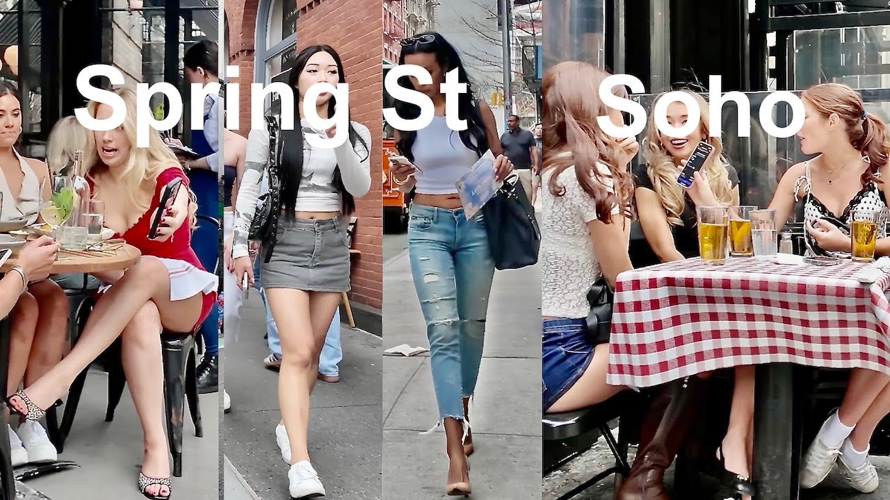 Spring Street Vibes 🗽 Women Explore SOHO, Downtown NYC Luxury Lifestyle ...