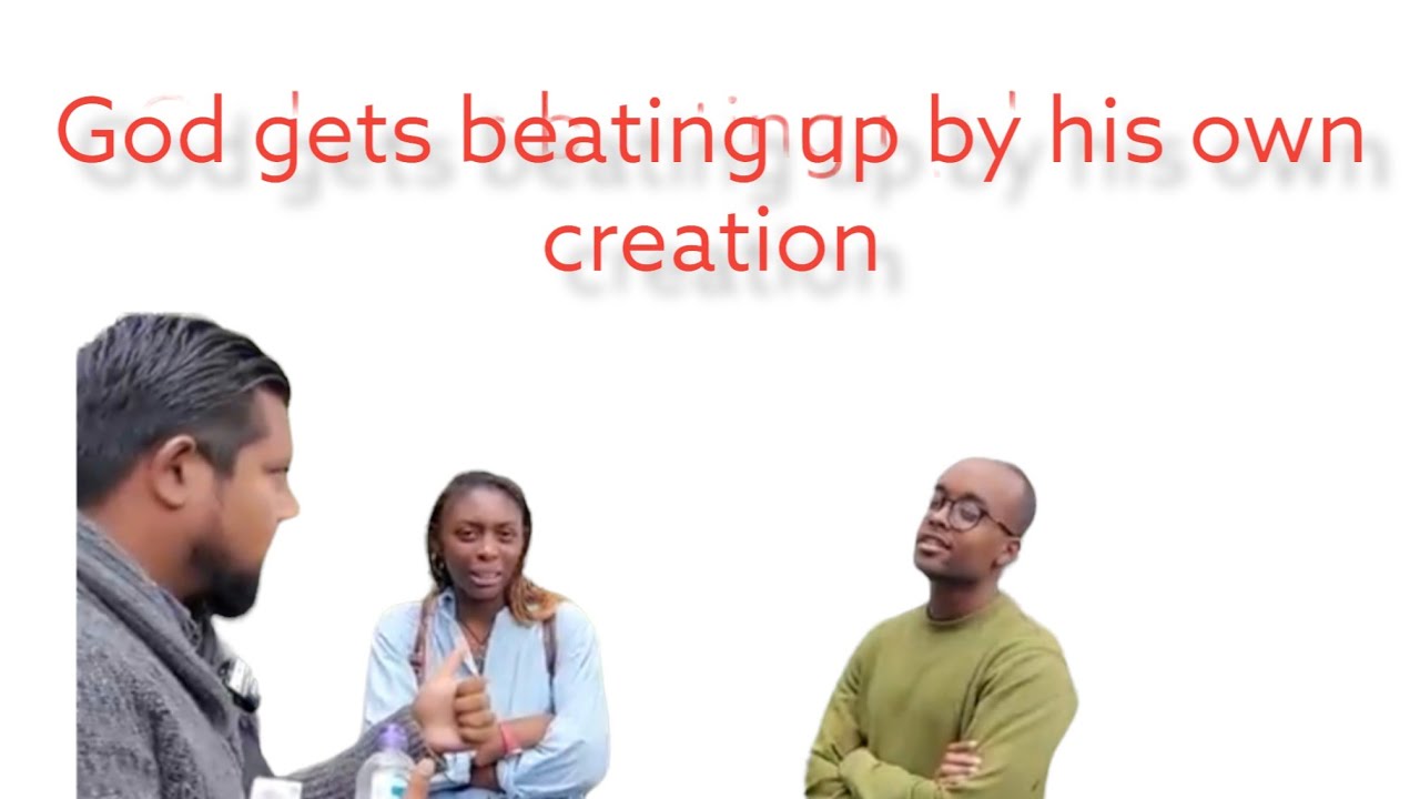 God gets beating up by his own creation?? br Raihan vs 2 christian ...
