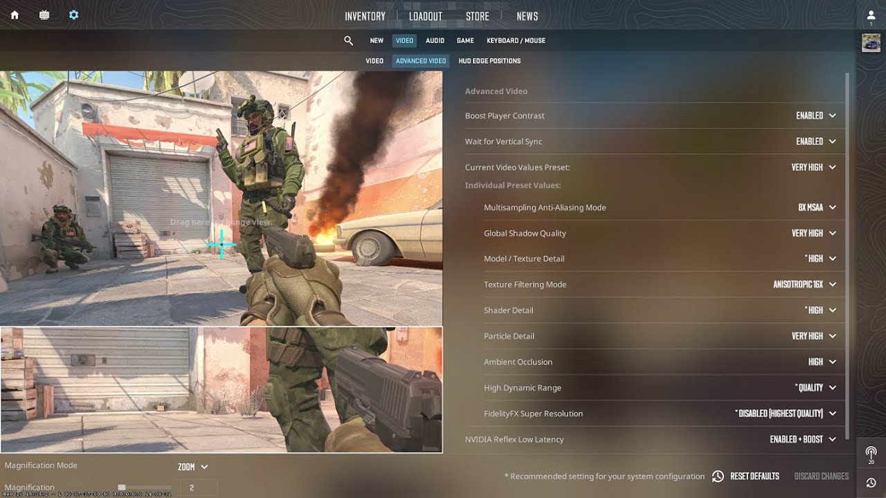 Counter Strike 2 (1 vs 5 (BOT) - YouTube