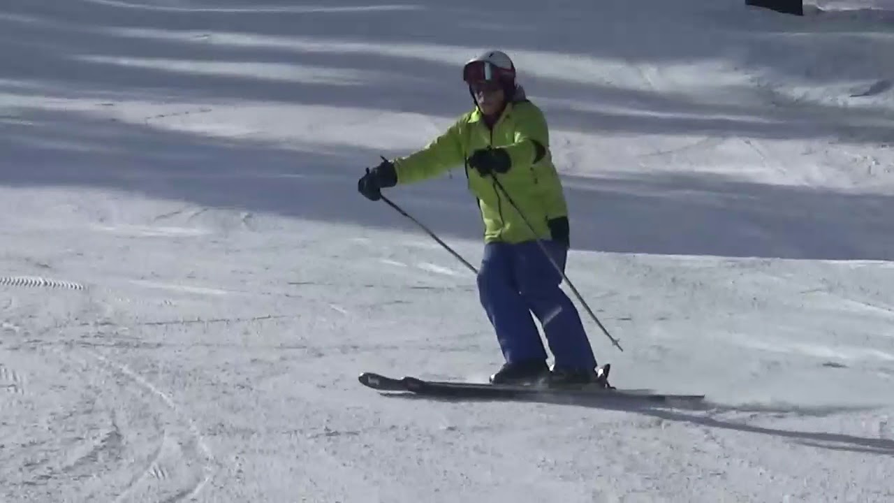 Ski 01/30/2018 Parallel Turns, Blue Run - YouTube