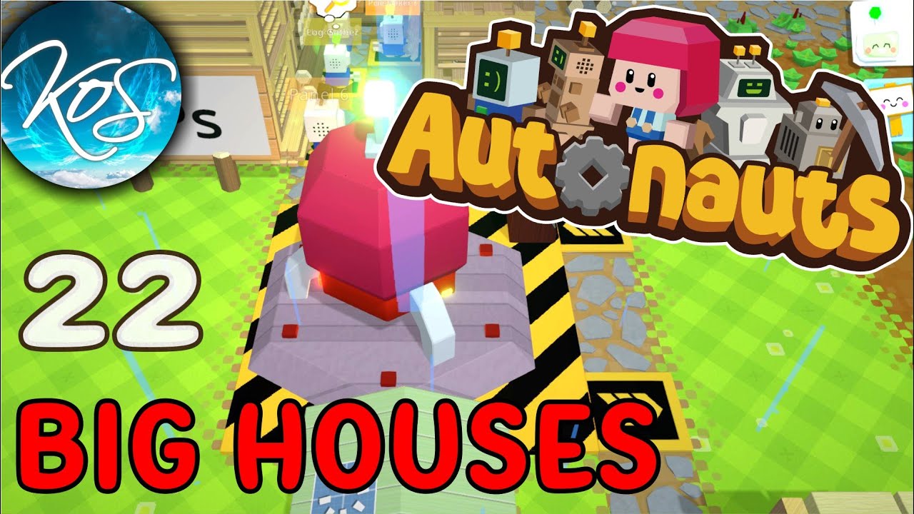 Autonauts 22 - MORTAR & NEW HOUSING (Automation Addiction!) Let's Play ...