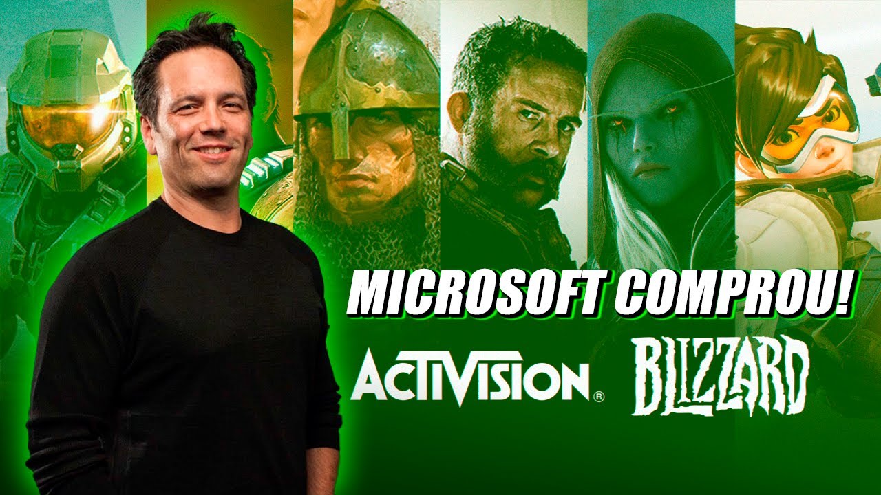 MICROSOFT COMPROU A ACTIVISION BLIZZARD! E AGORA?! - YouTube
