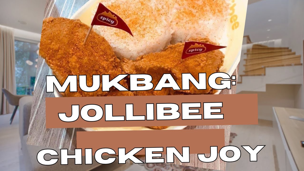 Mukbang: Jollibee Chicken Joy #foodie #mukbang #jollibee #chickenjoy ...