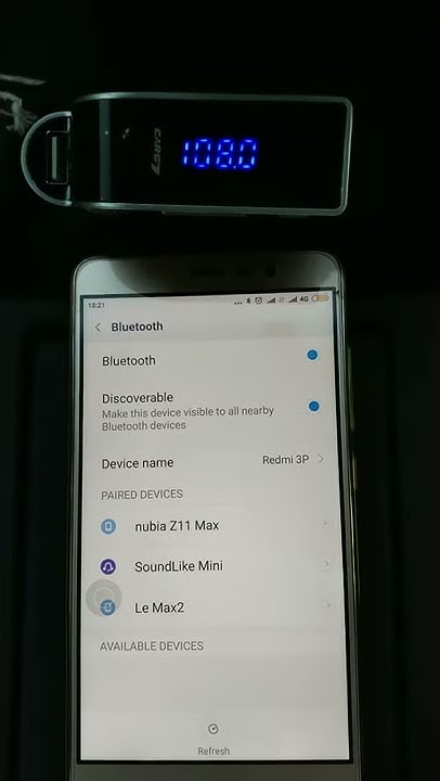 G7 cannot detect Bluetooth 3 - YouTube