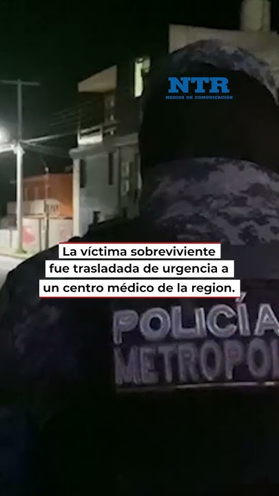 #alertaroja | Muere hombre y mujer sobrevive a ataque armado | #ntr - YouTube