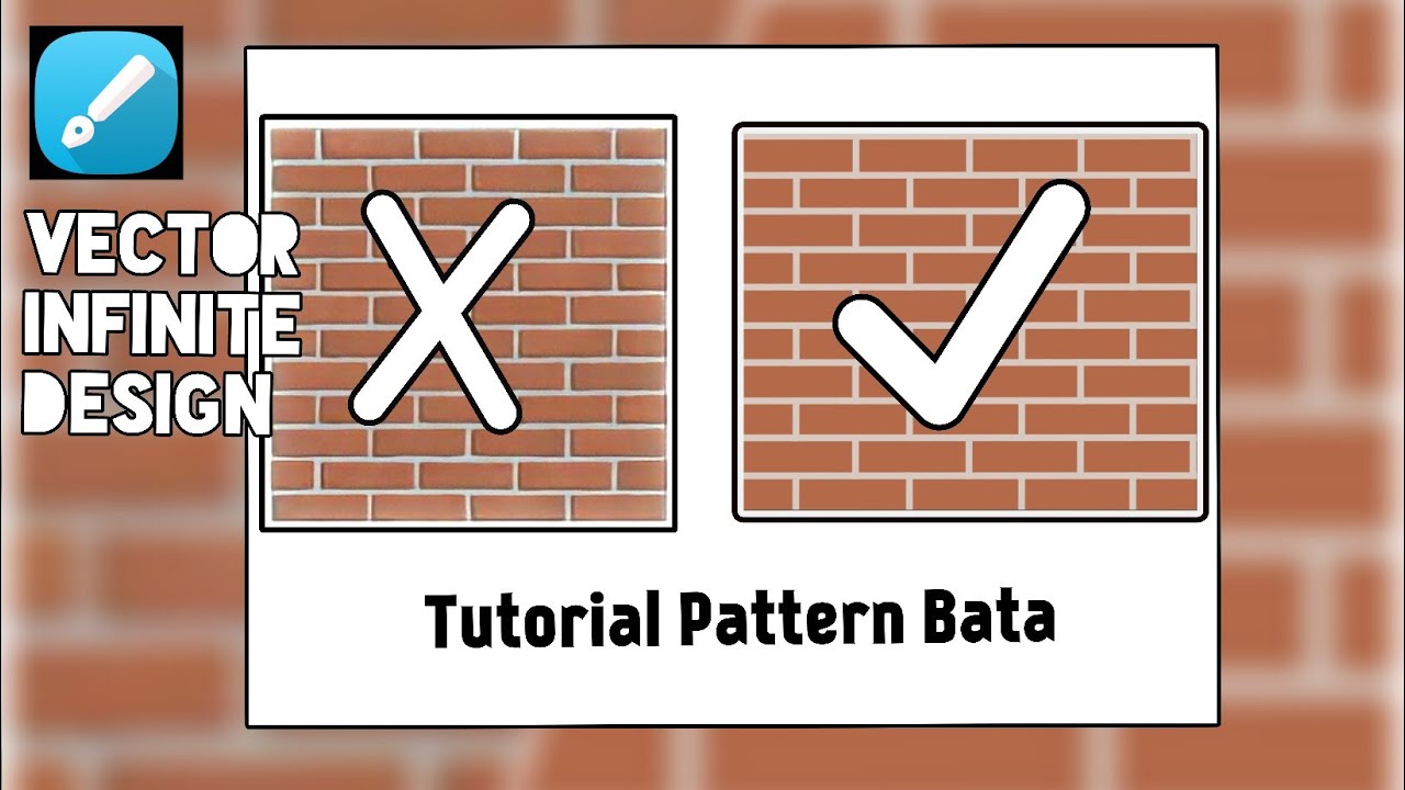 Tutorial Pattern Bata Simpel Di #InfiniteDesign Android !! [speed art ...