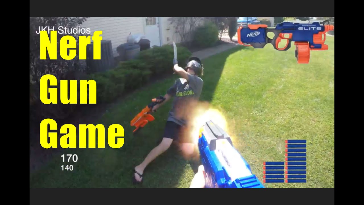 FPS Nerf Gun Game 1 - YouTube