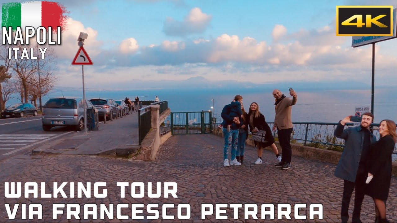 NAPOLI, 2022 Walking in Via Francesco Petrarca |Naples, Italy |4k UHD ...
