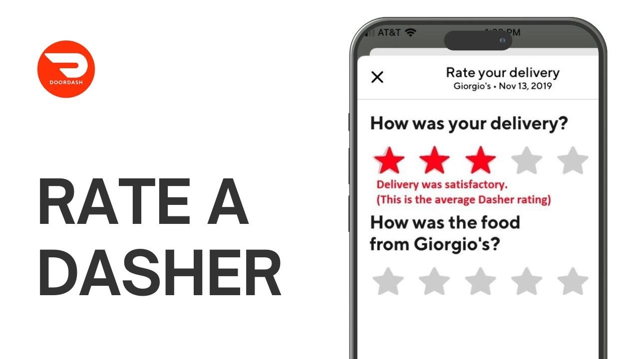 How to Rate a Dasher on DoorDash - YouTube