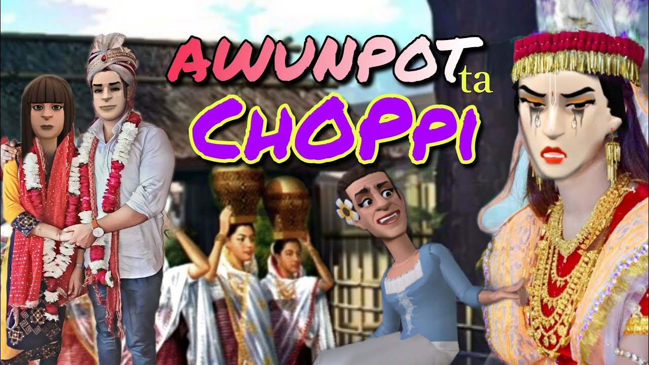 AWUNPOT ta CHOPPI | Manipuri funny Animation | Manipuri Cartoon |Soma ...