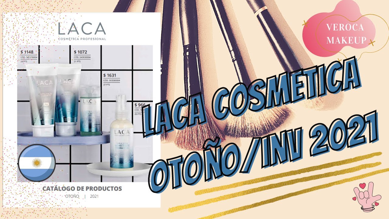 LACA Cosmética Profesional OTOÑO / INVIERNO 2021 / VEROCA MAKEUP - YouTube