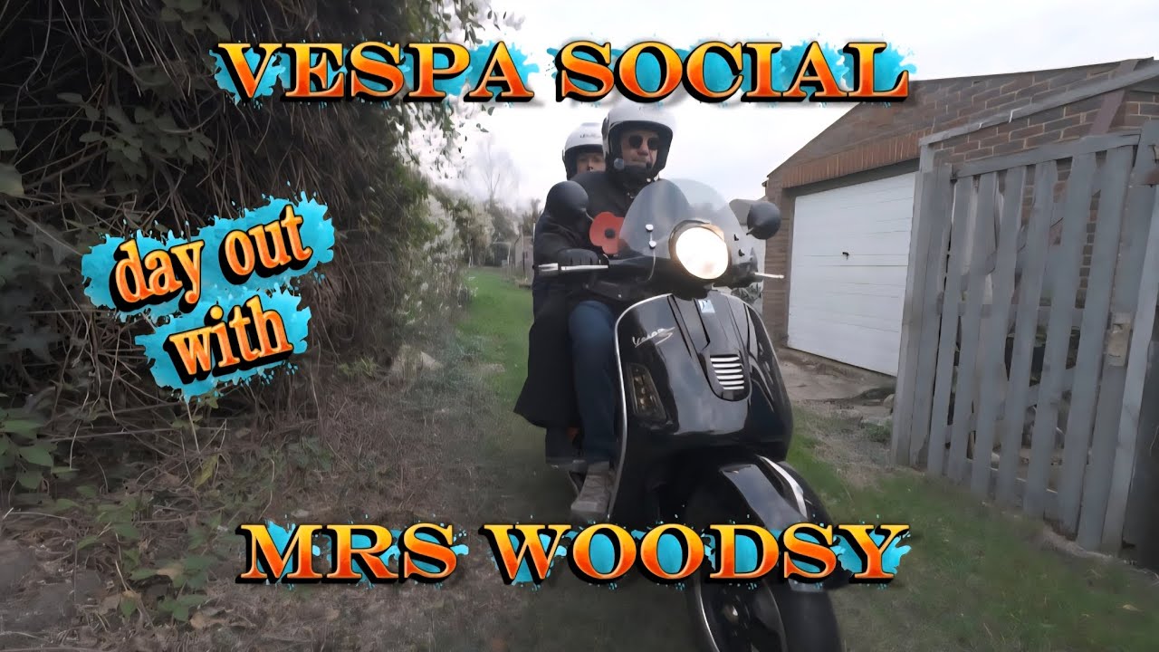 Sunday Social Vespa Ride - YouTube