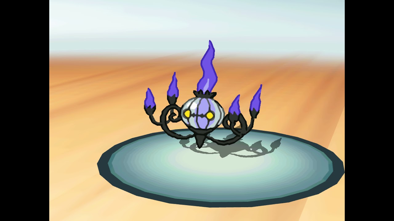 Shiny Chandelure Sprite
