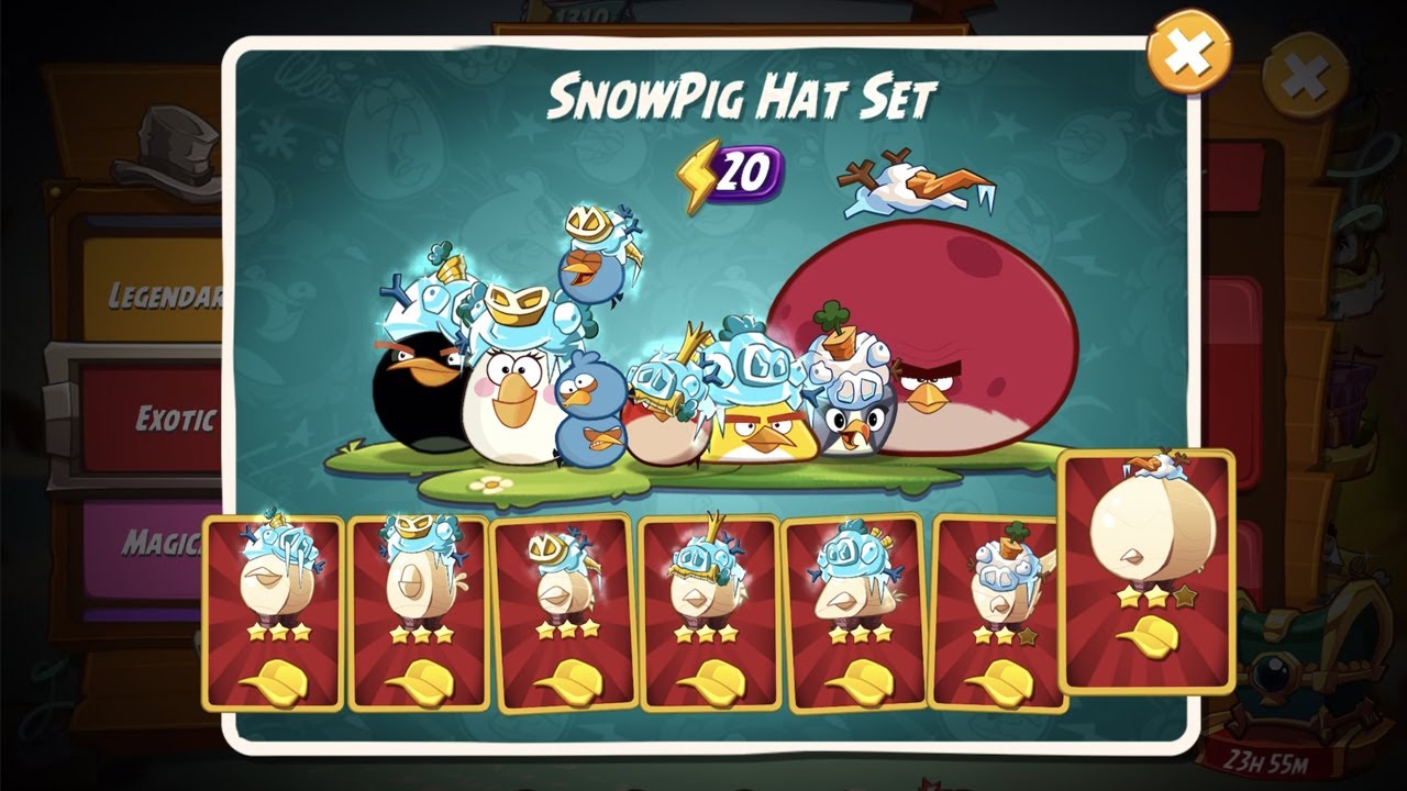ShowPig Hat Set | ANGRY BIRDS 2 BOSS CHEF PIG - RED’S RUMBLE DAILY ...
