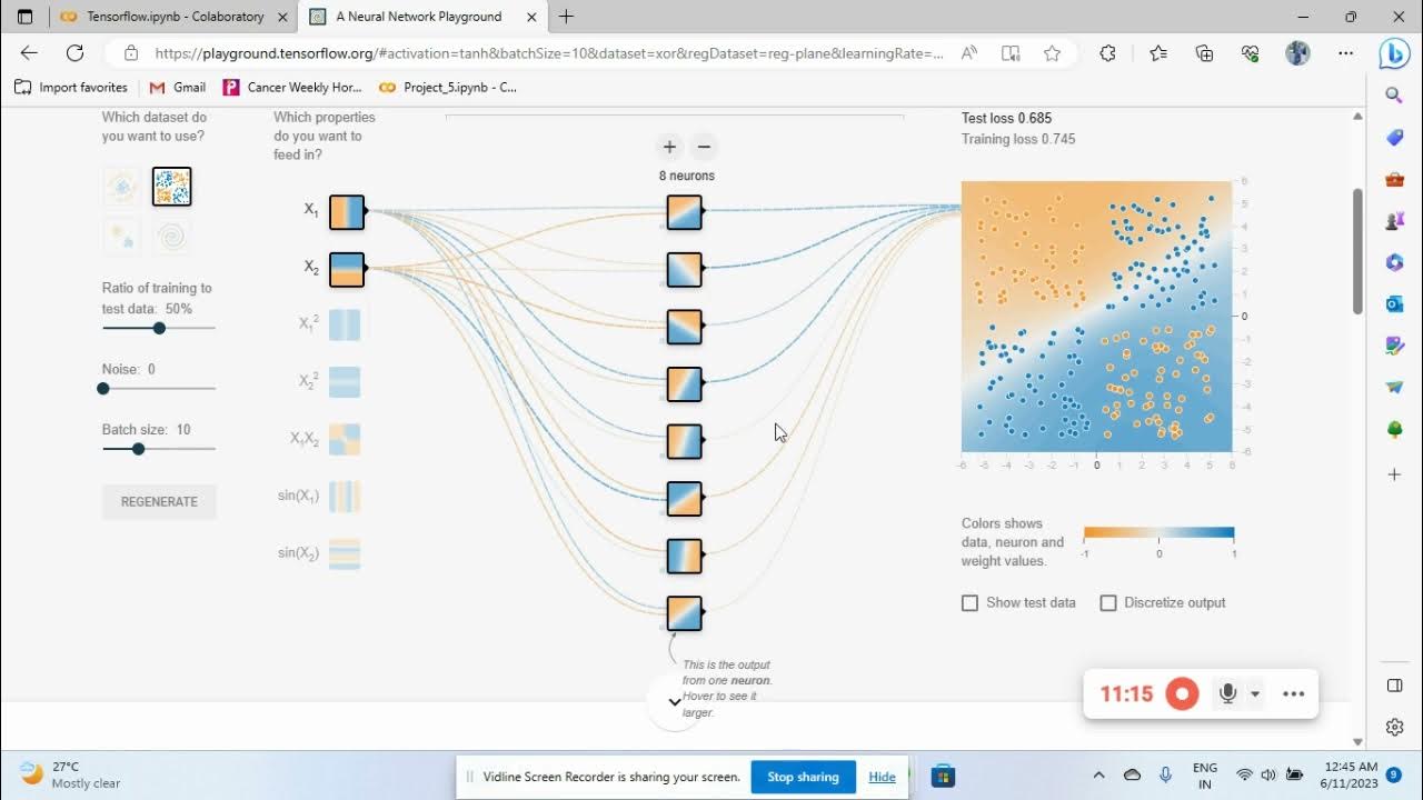 Day 3: Building your first neural network using TensorFlow. - YouTube