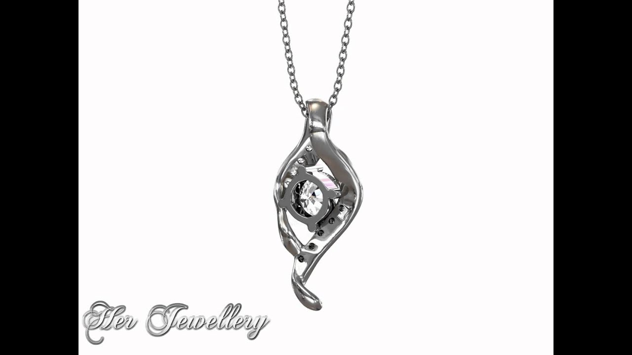 Destiny Pendant (Made with SWAROVSKI ZIRCONIA) - YouTube