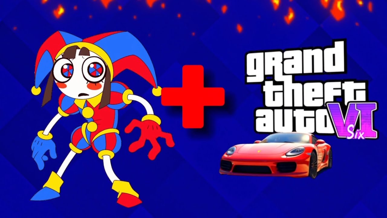 POMNI + GTA 6 = ??? | The Amazing Digital Circus | ANIMATION - YouTube