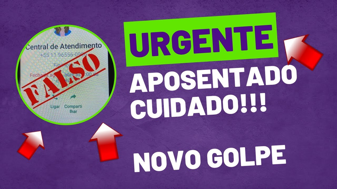 APOSENTADO CUIDADO!! NOVO GOLPE CONTRA O APOSENTADO DO INSS MUITA ...