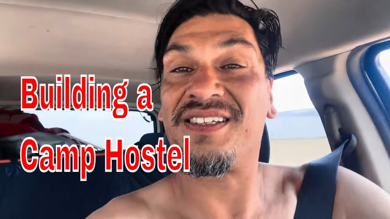 Building a Camp Hostel - YouTube