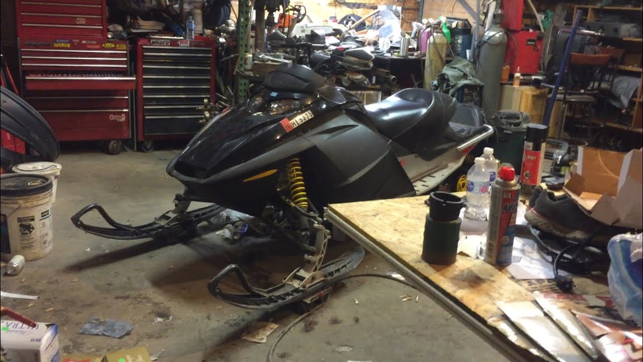 NEW SNOWMOBILE!!!! 04 ski doo Rev 600 - YouTube