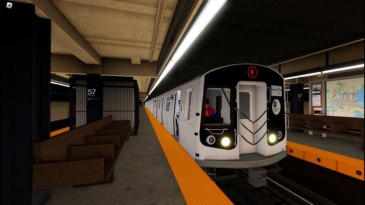 Roblox PTA R179 K Train From Halson Terminal To 57th Street-5th Avenue ...