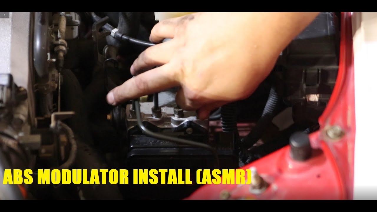 Honda S2000 ABS Modulator Install/Replacement(ASMR Style) - YouTube