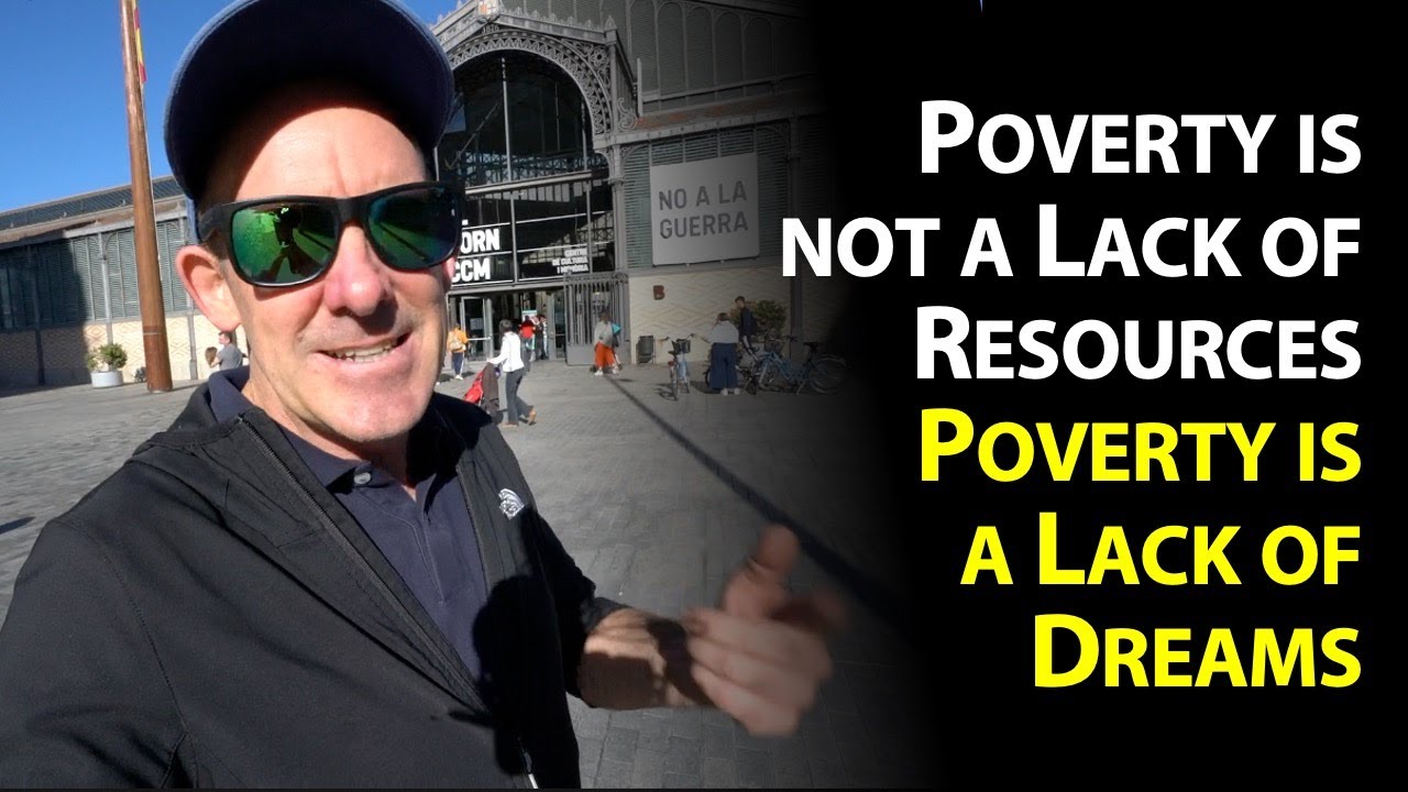 Poverty is not a Lack of Resources, Poverty is a lack of Dreams - YouTube