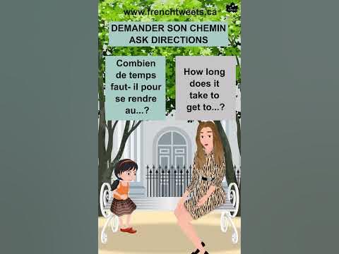 Asking or Giving Directions in French ! #askingdirections #learnfrench ...