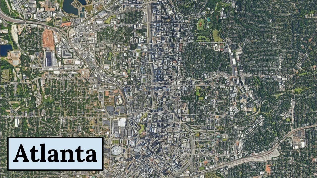 🇺🇸 GEOGRAPHY OF ATLANTA in 1 minute 🗺️ - YouTube