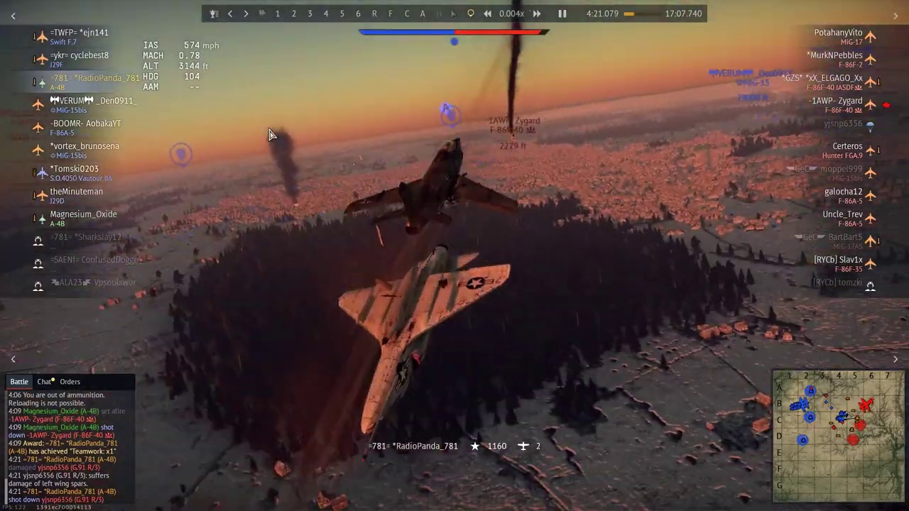 Triple Kill A4 Near Miss - Warthunder - YouTube