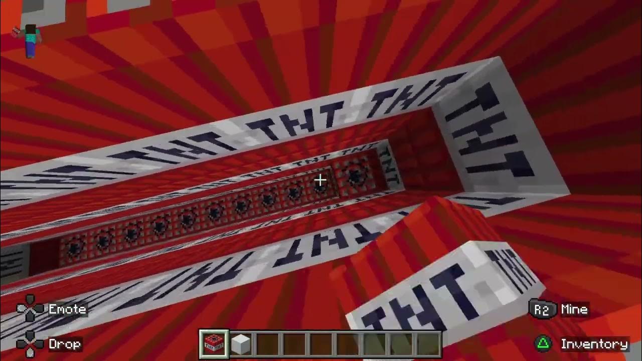 Minecraft how to build a giant TNT block part 5 - YouTube