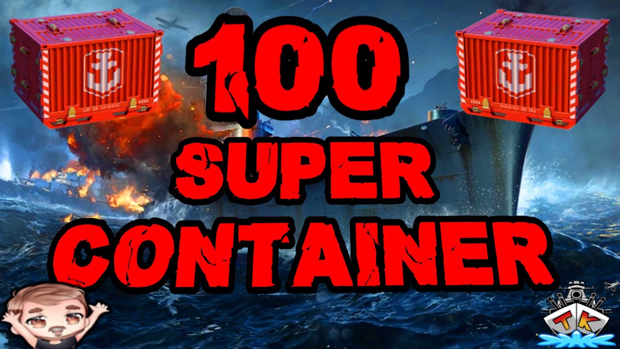 Wir öffnen 100 SUPERCONTAINER *TK4 *HYPE* "Container opening"⚓️ in ...