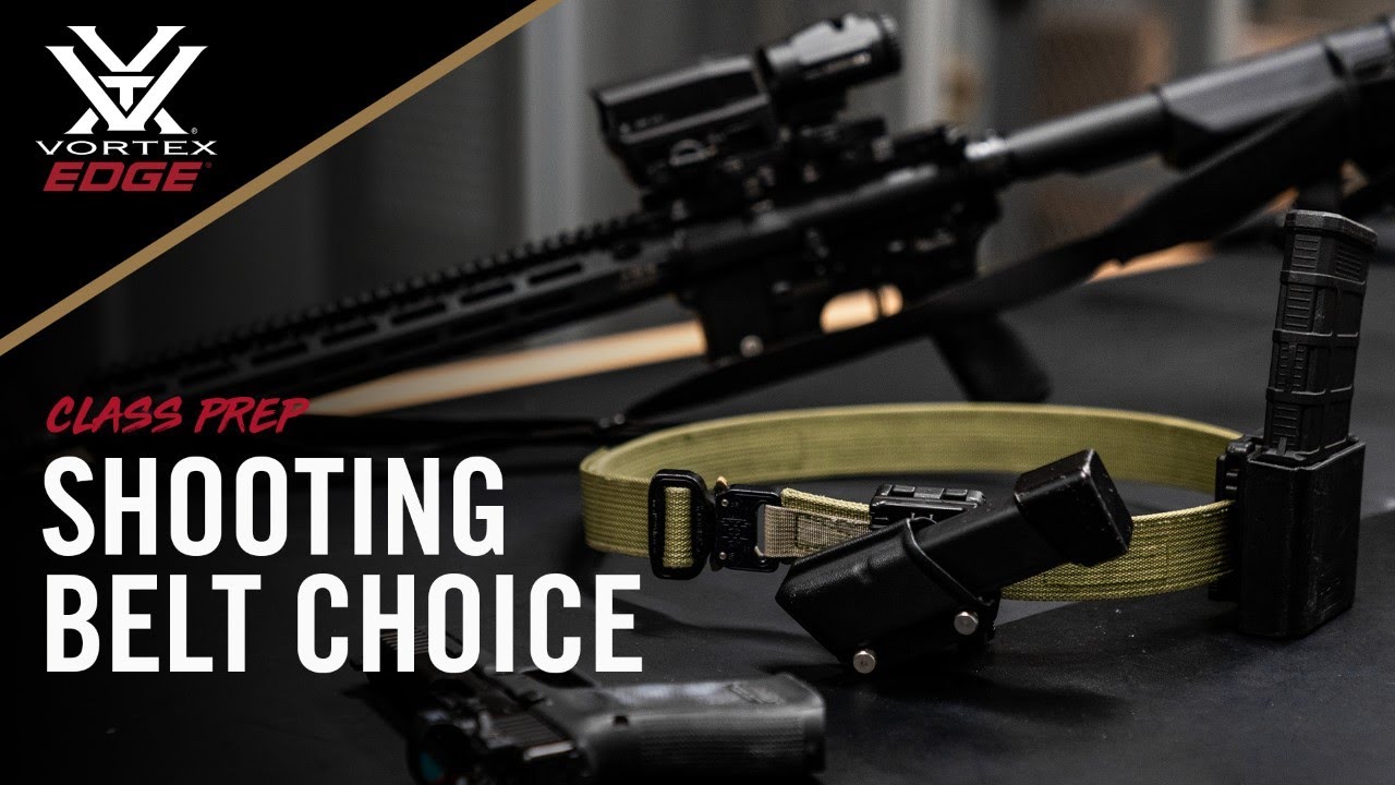 Choose the Right Shooting Belt for a Vortex Edge Class - YouTube