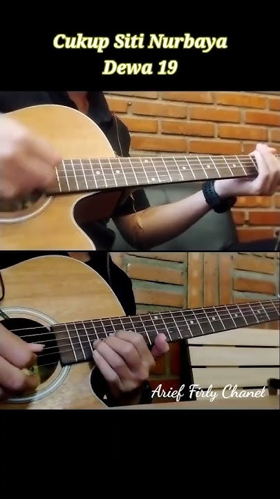 Cukup Siti Nurbaya - DEWA 19 || melodi akustik - YouTube