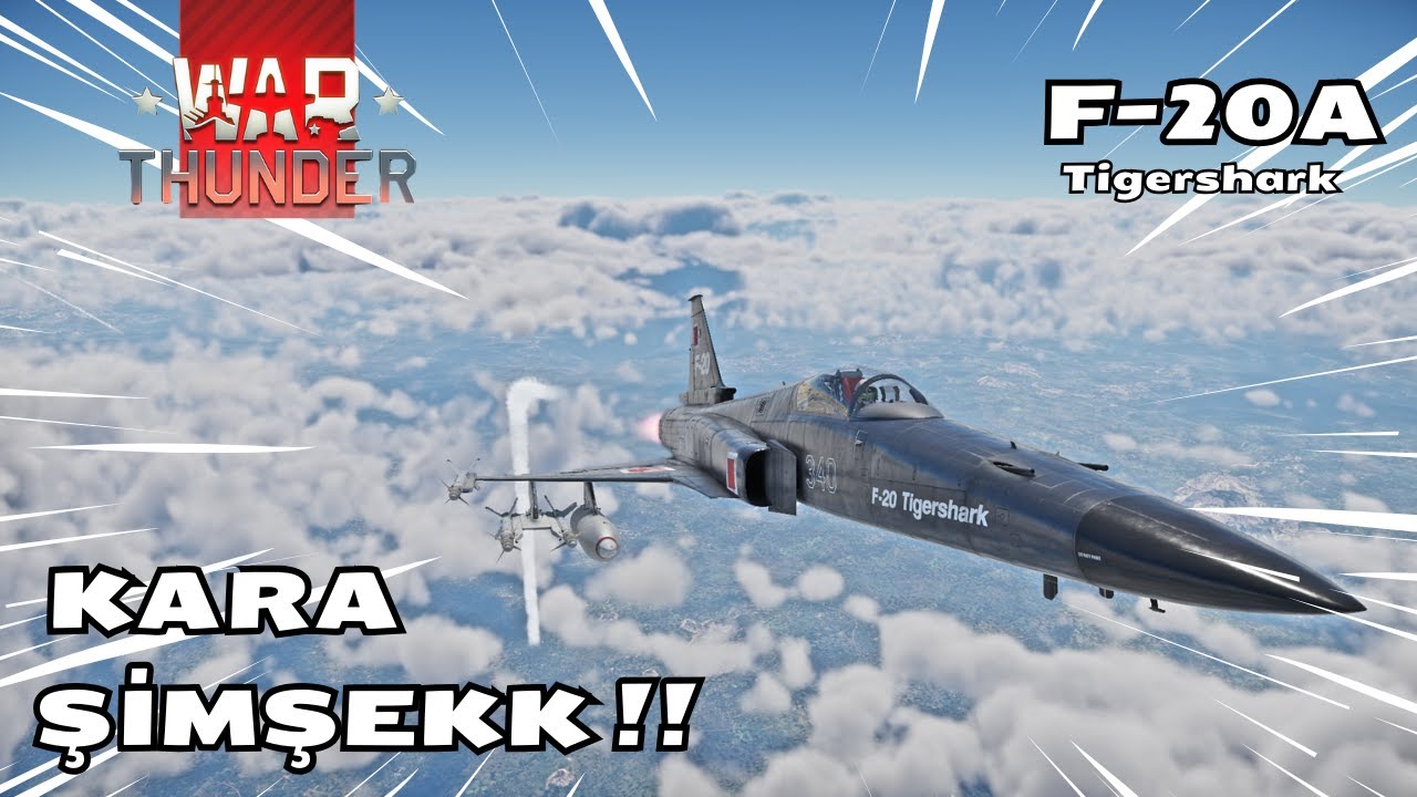F20A TİGERSHARK İLE UFAK GEZİNTİLER.. // WAR THUNDER - YouTube