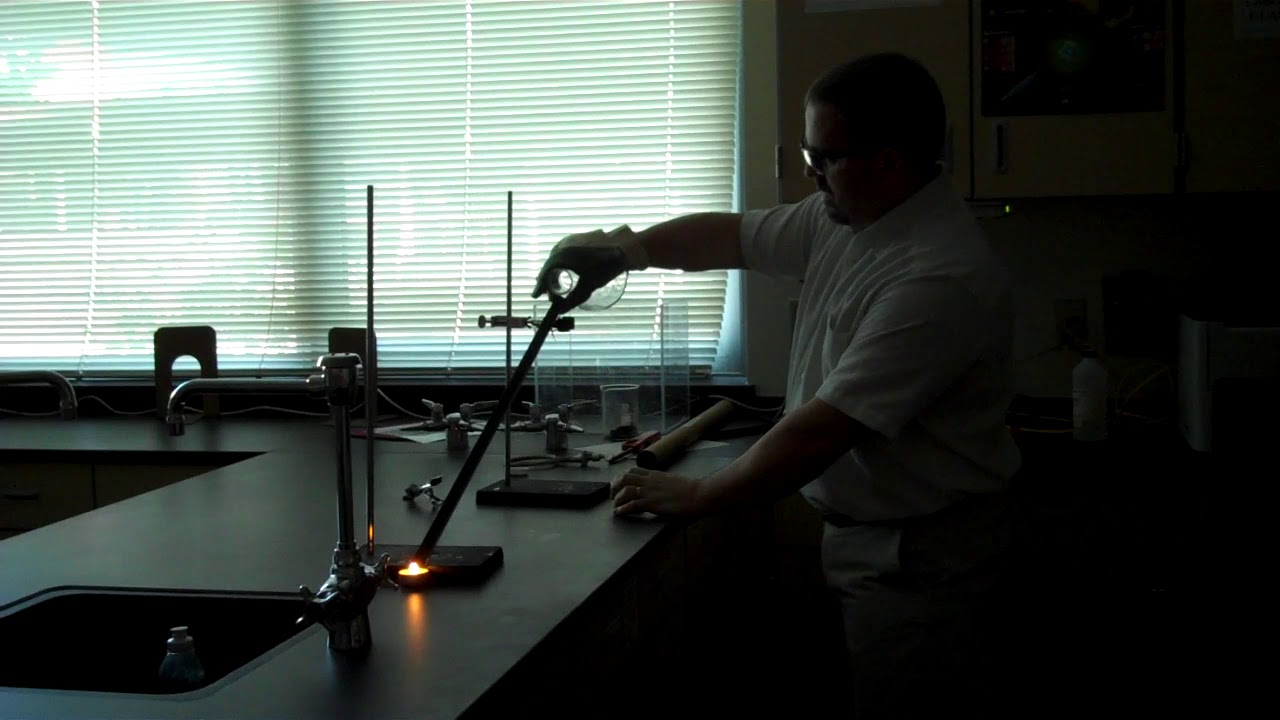 Chemistry Demo: The Vapor Ramp - YouTube