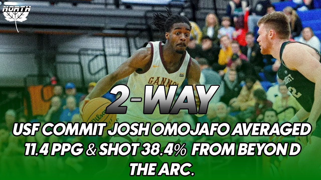 Senior guard Josh Omojafo of USF basketball has elite 2 way potential ...
