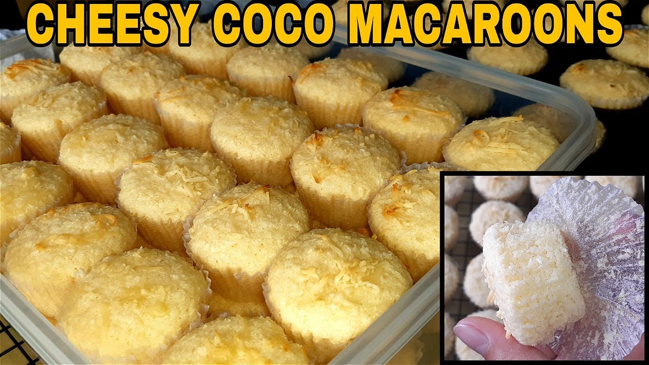 CHEESY COCO MACAROONS | Easy & Negosyo Recipe - YouTube