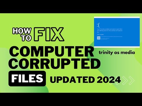 How to fix computer corrupted files updated 2024 - YouTube