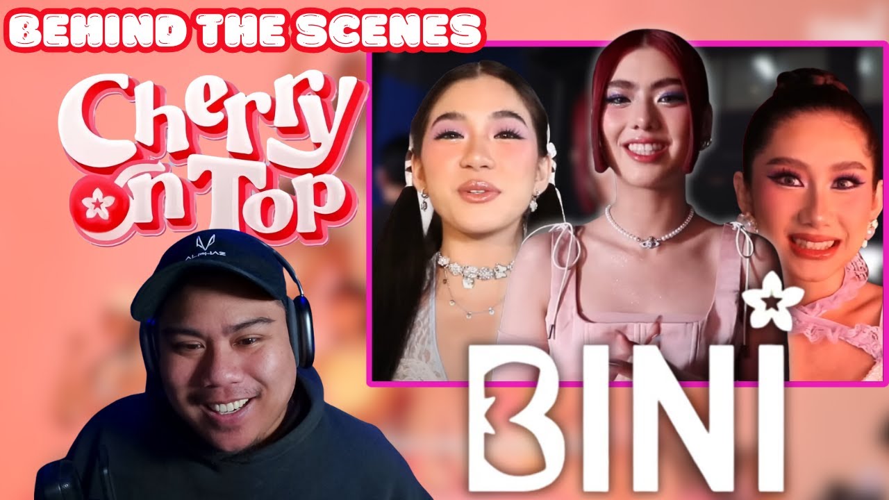 BINI- 'CHERRY ON TOP' MV DAY 1 - BEHIND THE SCENES REACTION! THIS ...