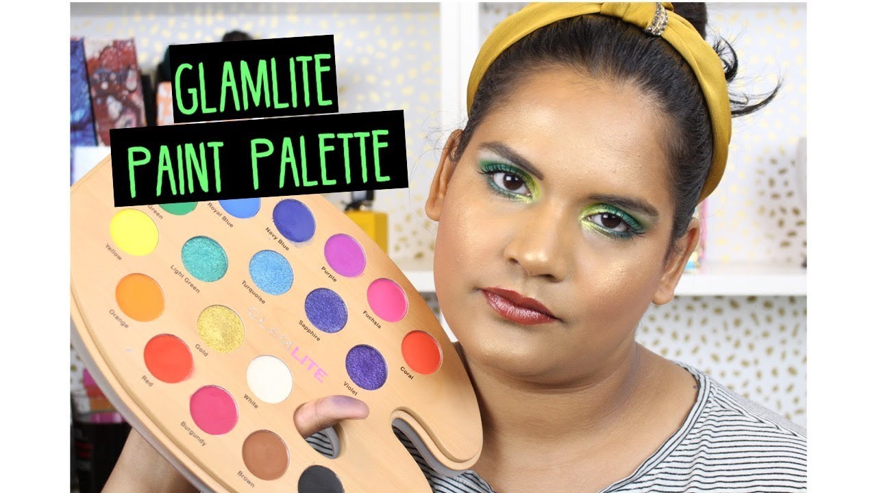 TESTING THE GLAMLITE PAINT PALETTE + FENTY HYDRATING FOUNDATION | Karen ...