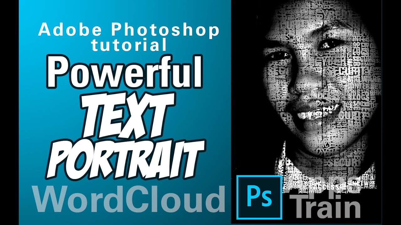 Photoshop Tutorial: How to Create a Powerful Text Portrait (Tagalog ...