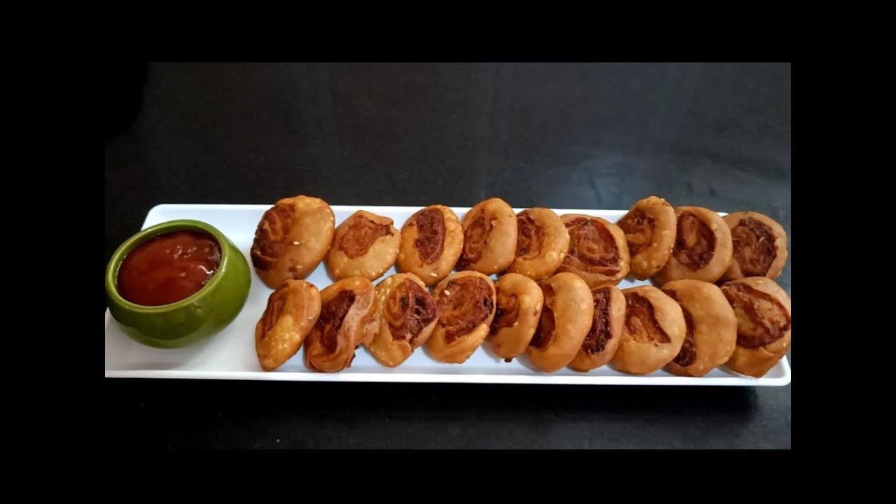 Crispy pinwheel samosa recipe | aloo pinwheel | how to make wheat ...