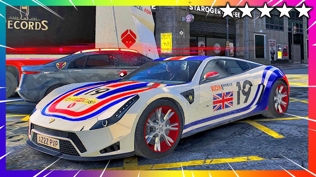 Watch Dogs Legion Police Chase - Best Car - Targ 536-TT | Five Star Cop ...