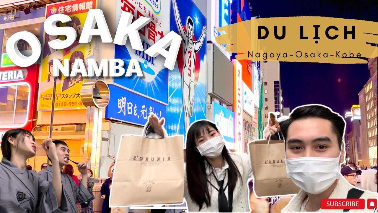 Khám Phá Khu Namba Osaka Về Đêm | Chuyến Du Lịch 2ngày1đêm của NN Vlog | Phần 2 - YouTube
