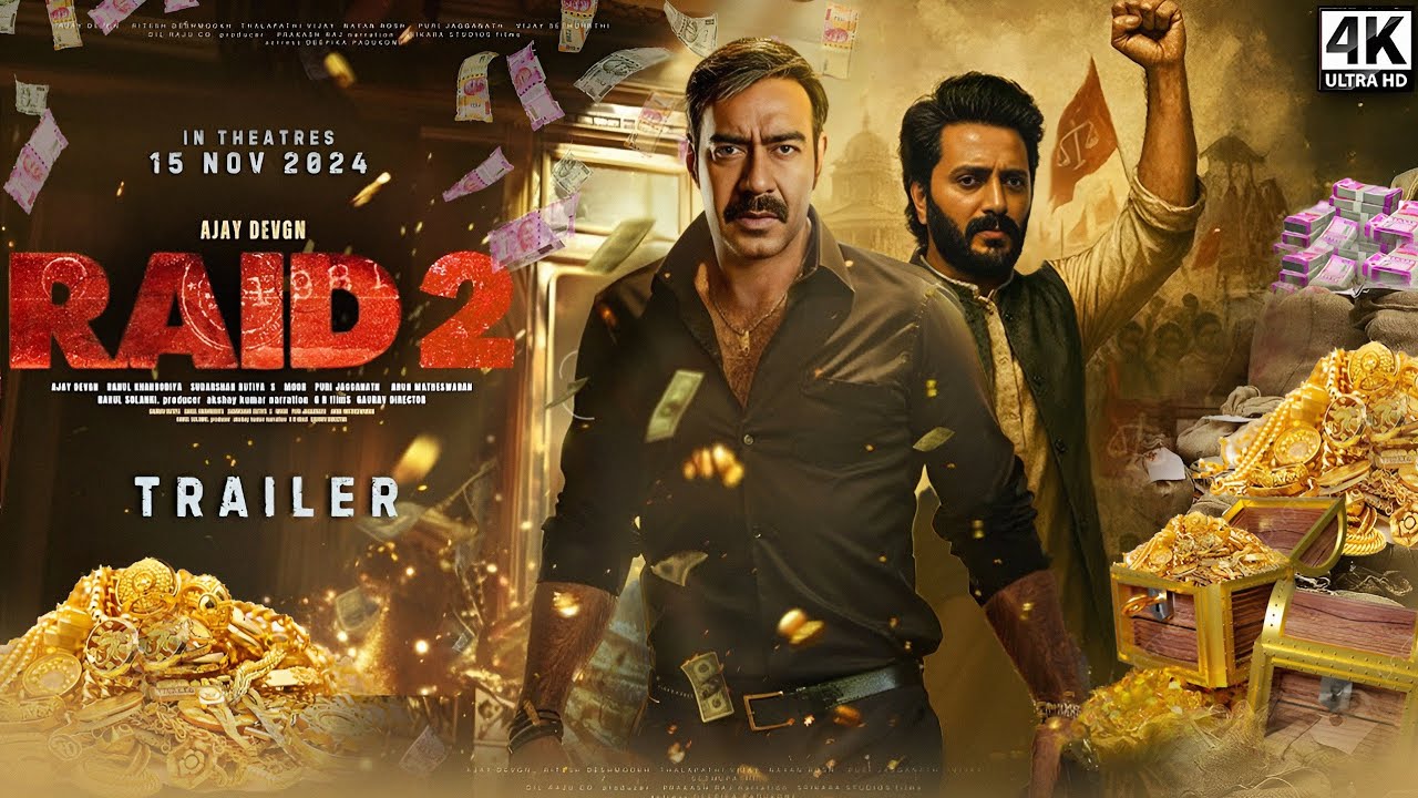 Raid 2 Movie Office Teaser || Ajay devgan || Ritesh Deshmukh ...