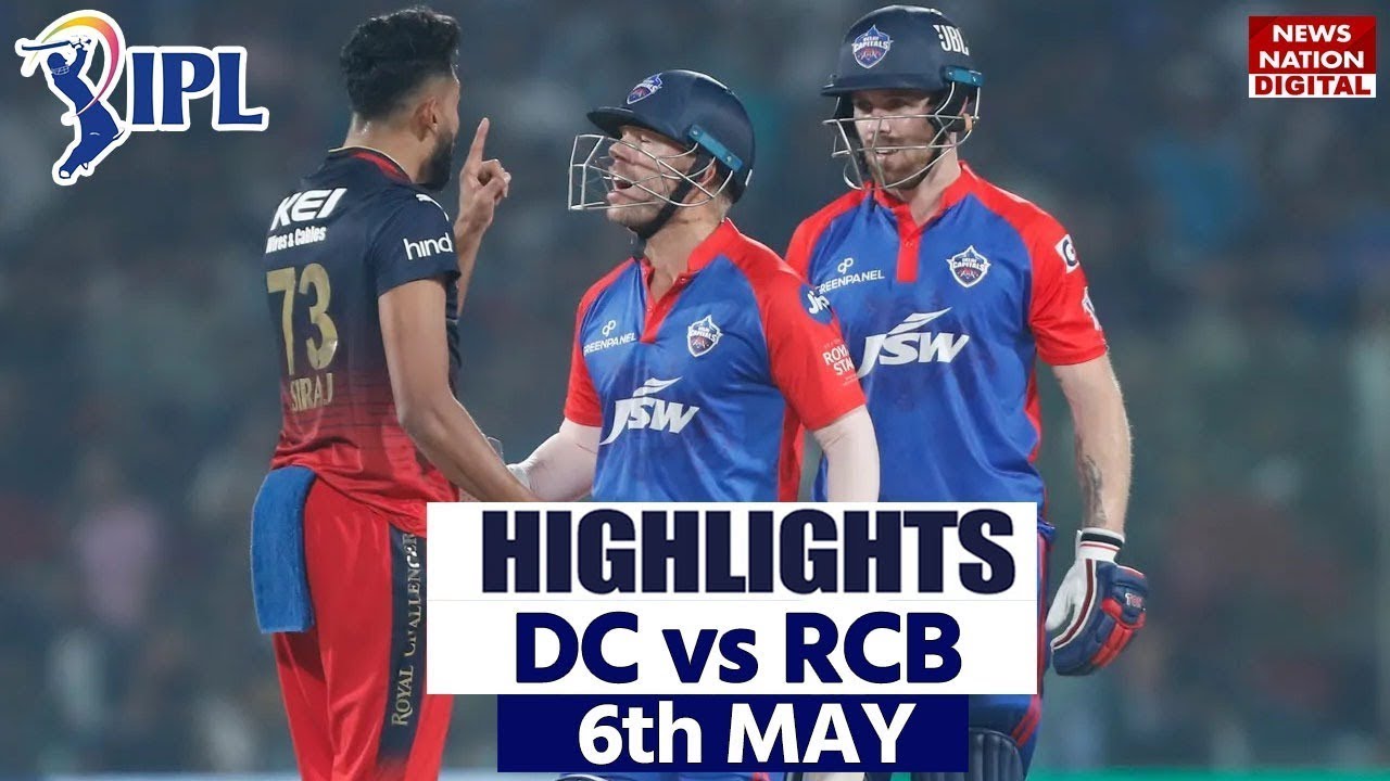 Royal Challengers Bangalore VS Delhi Capitals FULL MATCH HIGHLIGHTS ...