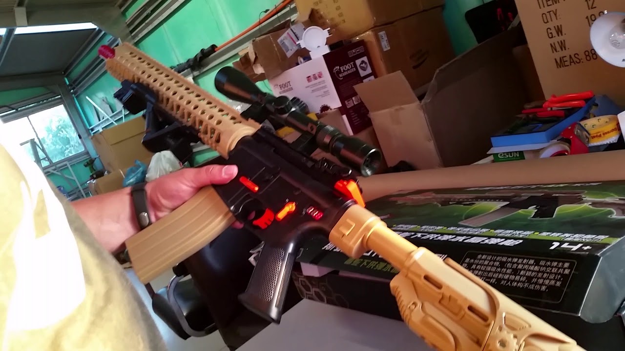 M4 STD Viper Gel Blaster by X-Force - YouTube