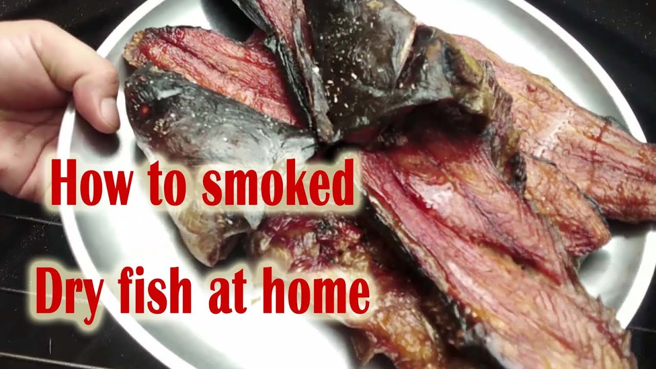 How to smoked dry fish at home | - YouTube